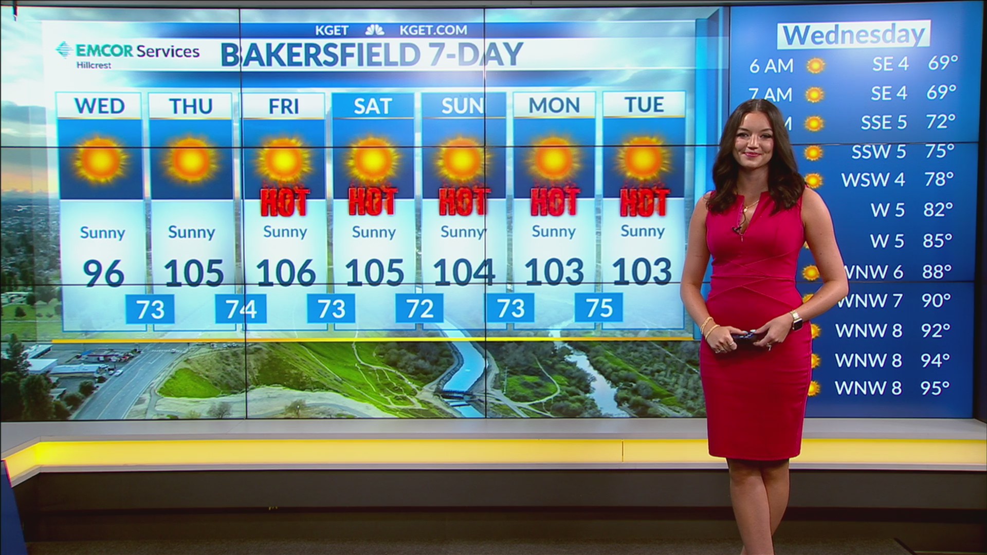 Pinpoint weather forecast: June 10, 2026