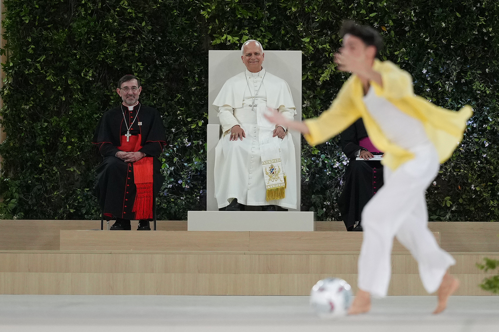 As World Cup begins, Pope Leo says soccer teaches us to 'pass the ball ...