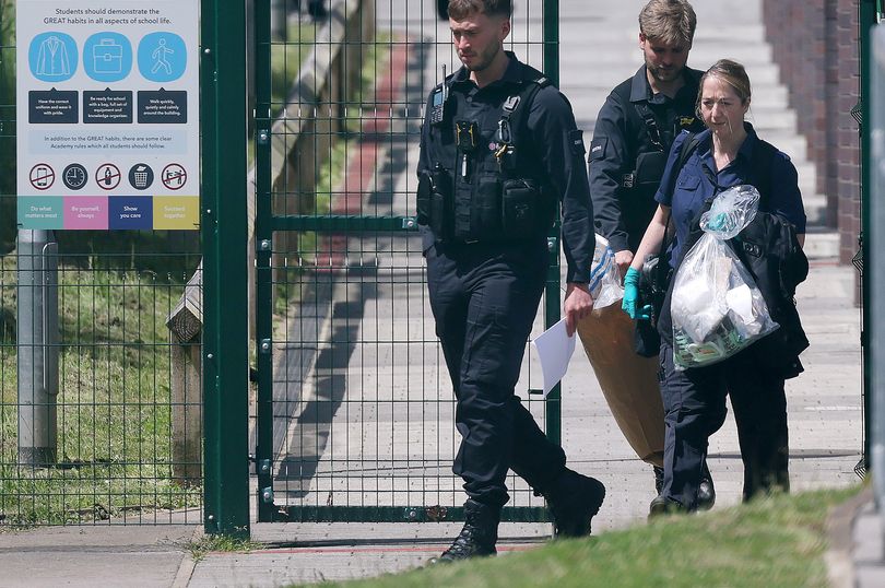 Police issue update after triple stabbing at north Manchester high school