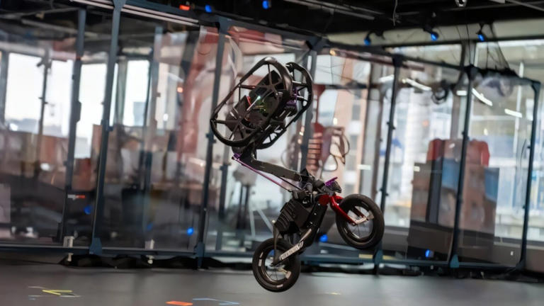 World’s first: Rider-Bot sets record as first bike robot to perform ...