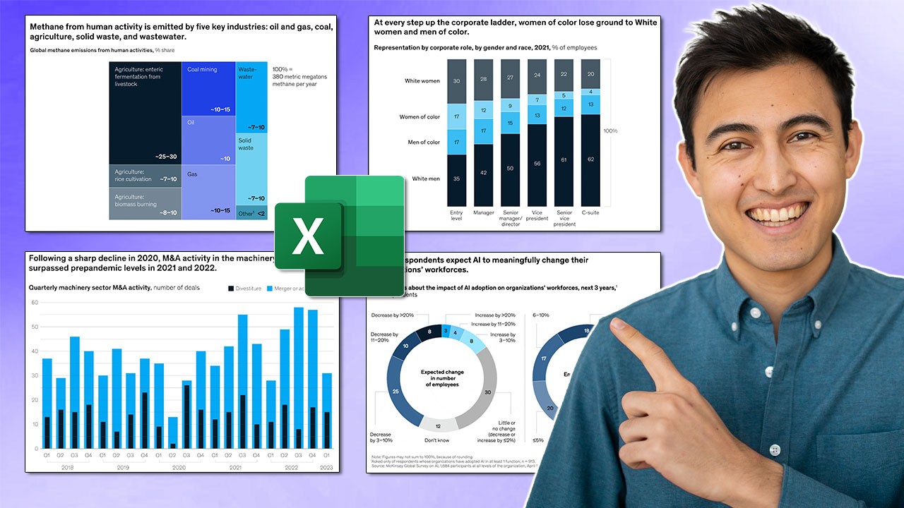 Make impressive McKinsey visuals in Excel!