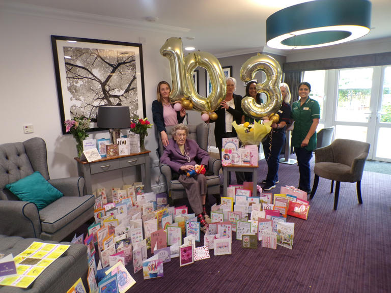 Celebrating 103 wonderful years: Joyce’s special day
