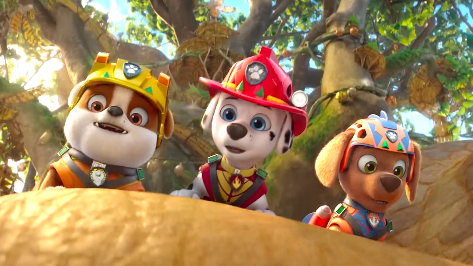 Mysterious island adventure in PAW Patrol: The Dino Movie trailer