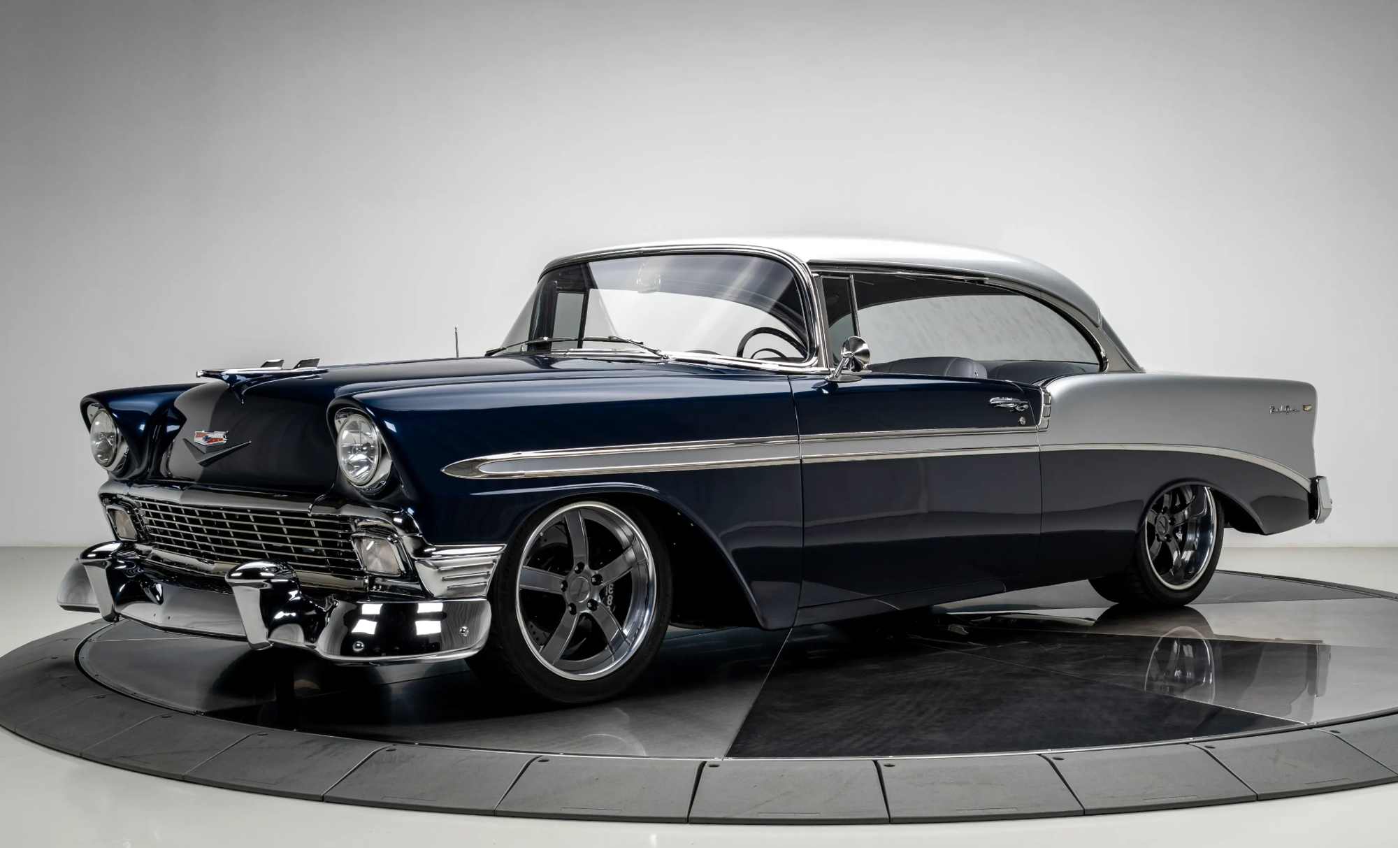 Restomod royalty: This 1956 Chevrolet Bel Air hides an LS3 V8 beneath ...
