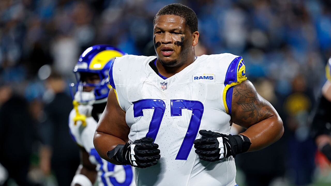 LA Rams’ OL Alaric Jackson arrested on domestic charge