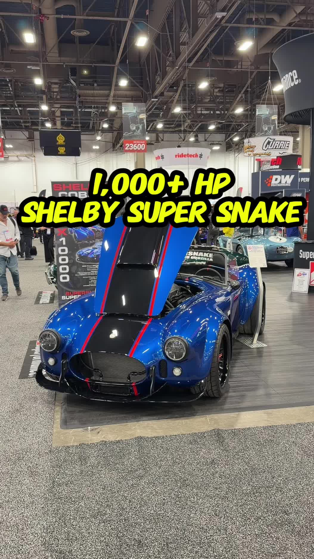 Expert take on the Shelby Cobra Super Snake experience