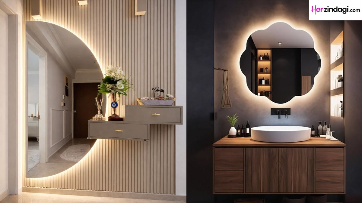 Decorative wall mirrors designed to elevate modern interiors