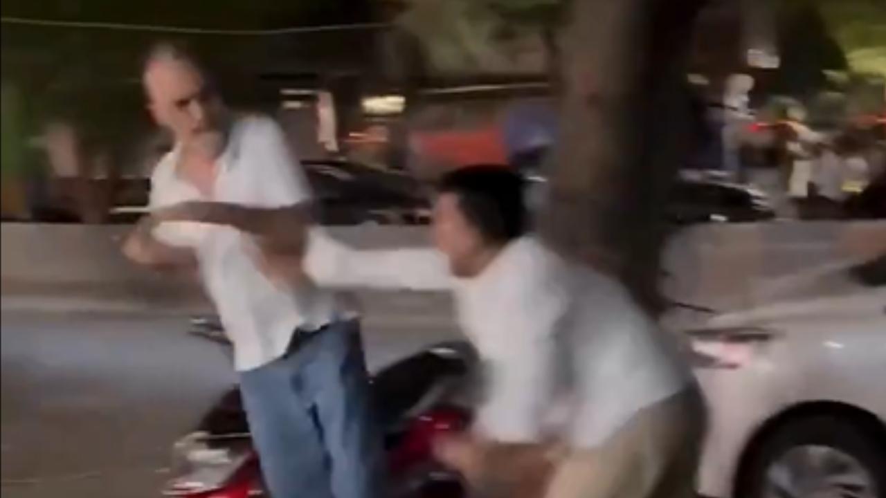 Video: Cab driver attacks senior citizen in Thane