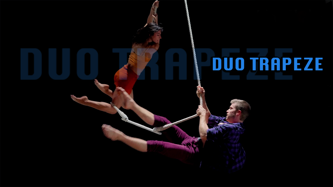 "This mesmerizing duo trapeze act is the definition of 'unreal'"