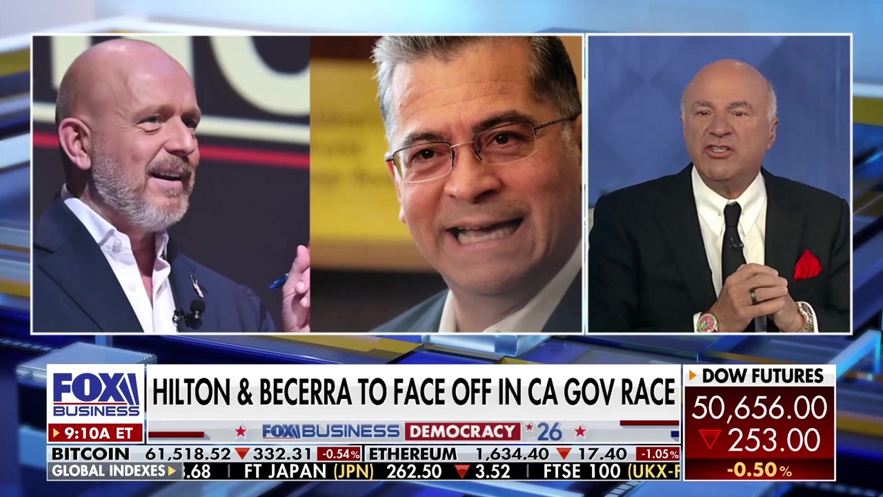 Kevin O'Leary calls California a 'dumpster fire,' predicts a Republican win