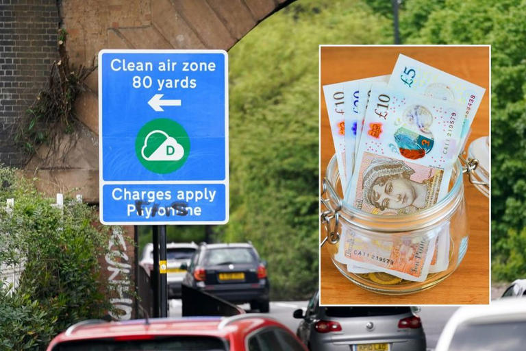 Motorists could see clean air zone fines rise as new rules risk adding ...