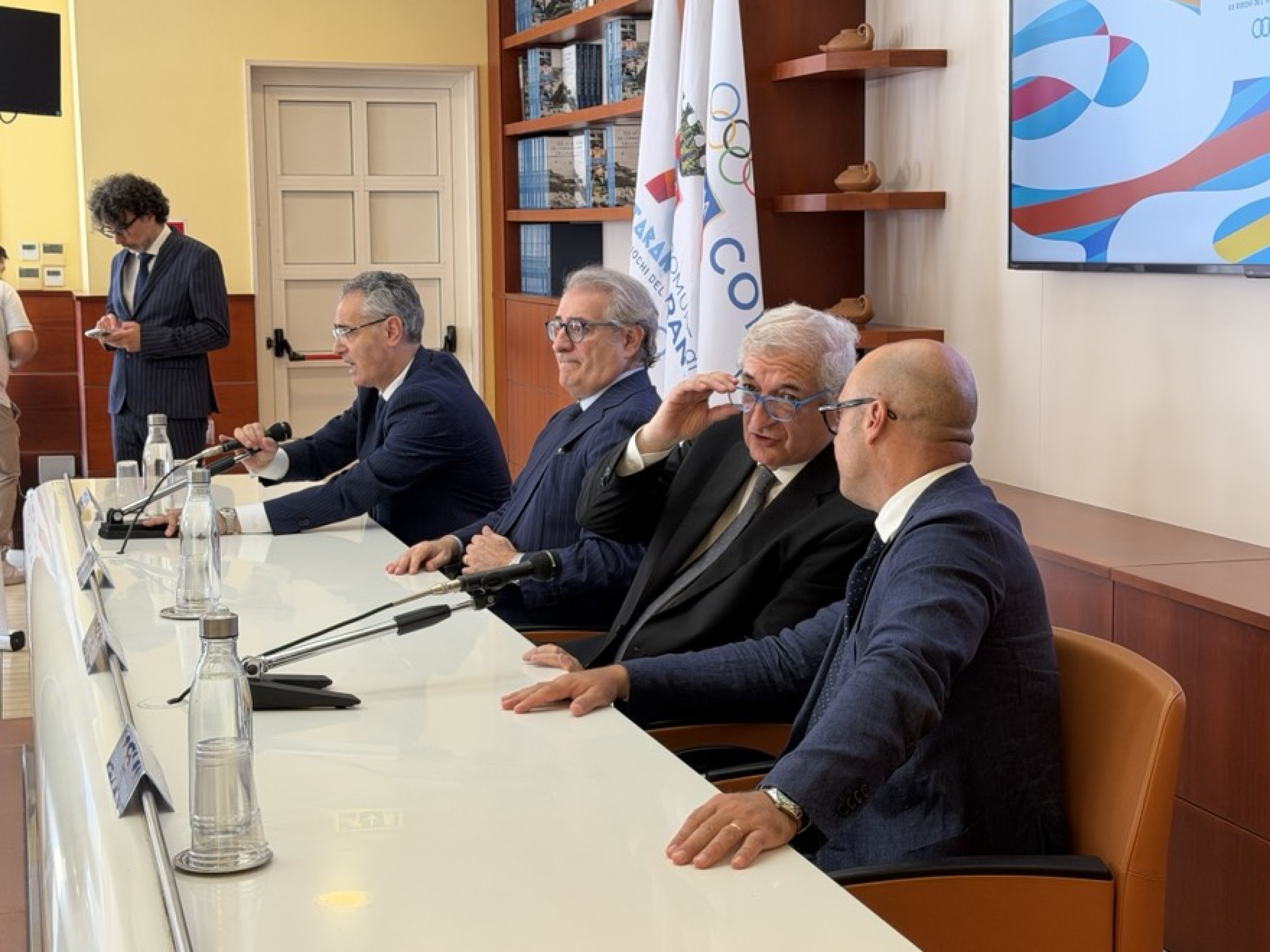 Foti, 'garantite altre risorse per i Giochi del Mediterraneo a Taranto'