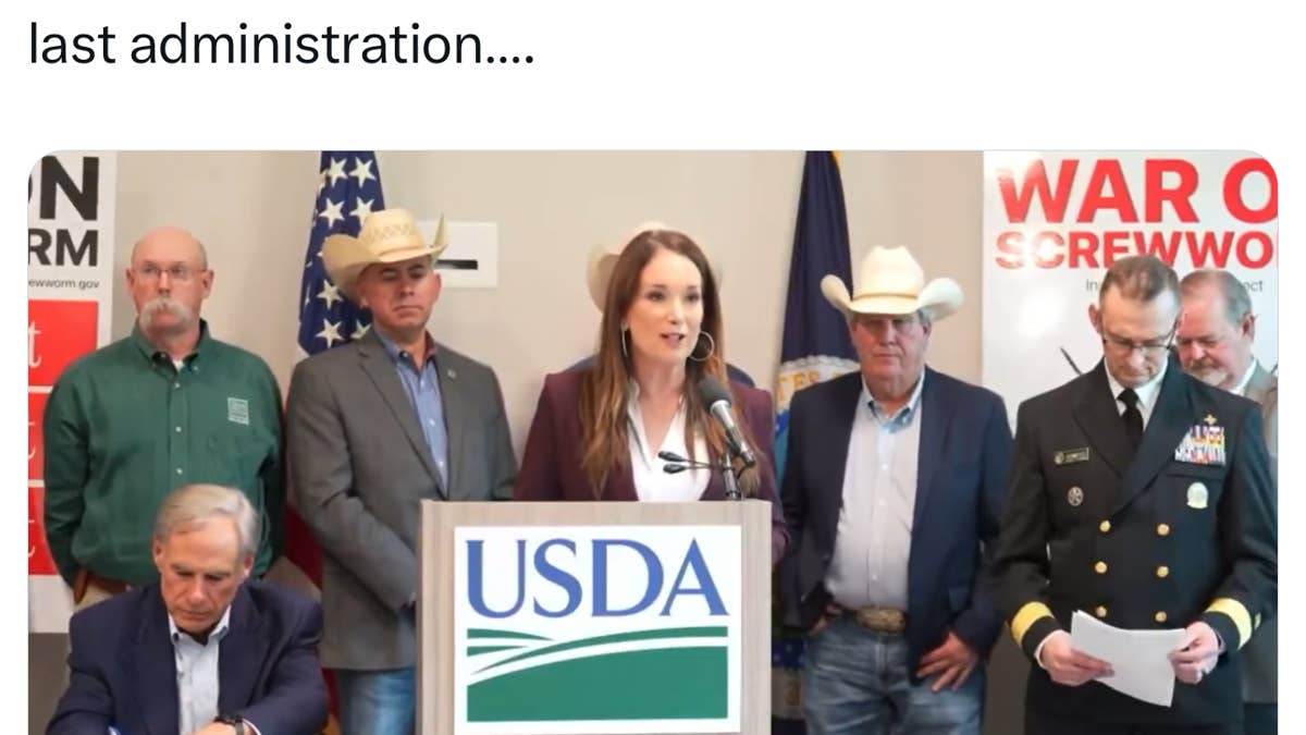 Trump Administration Hit With Screwworm Community Note