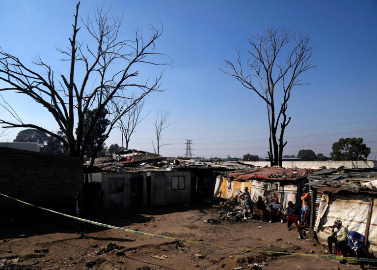 Multiple attackers kill 12 people in mass shooting in Johannesburg