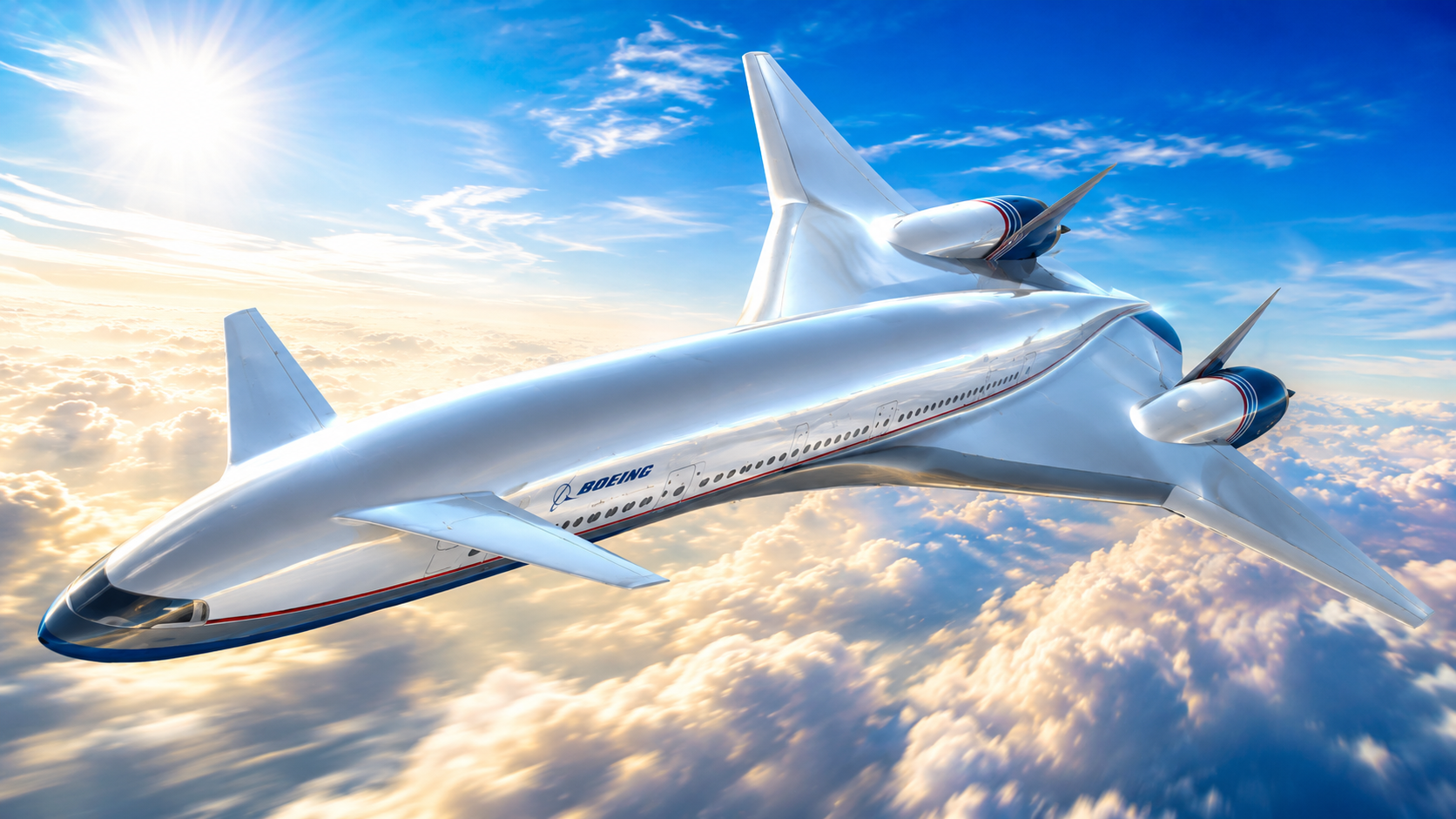 Boeing’s sonic cruiser - the fast jet built to beat the A380