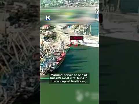 Ukraine disables Russian-occupied Mariupol port