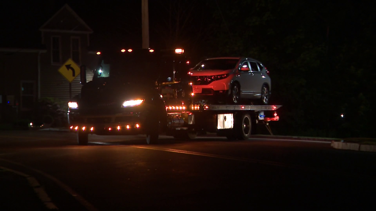 Vehicle found in NH believed to be same SUV that struck Mass. police ...