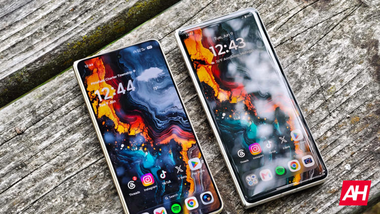 I put the HONOR Magic V6 against the Motorola Razr Fold, and one of ...