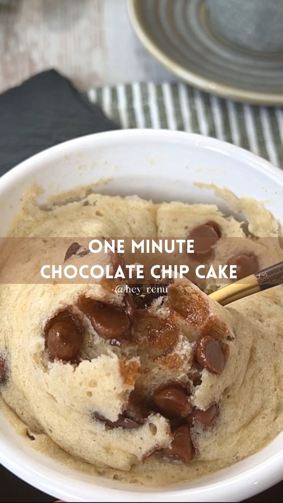 One minute chocolate mug cake the easiest dessert ever