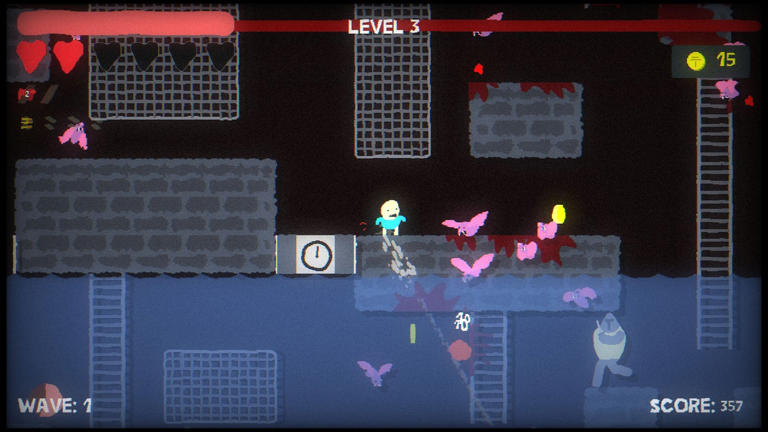 Every detail of Blood Dungeon looks slapdash, but its mix of platformer ...