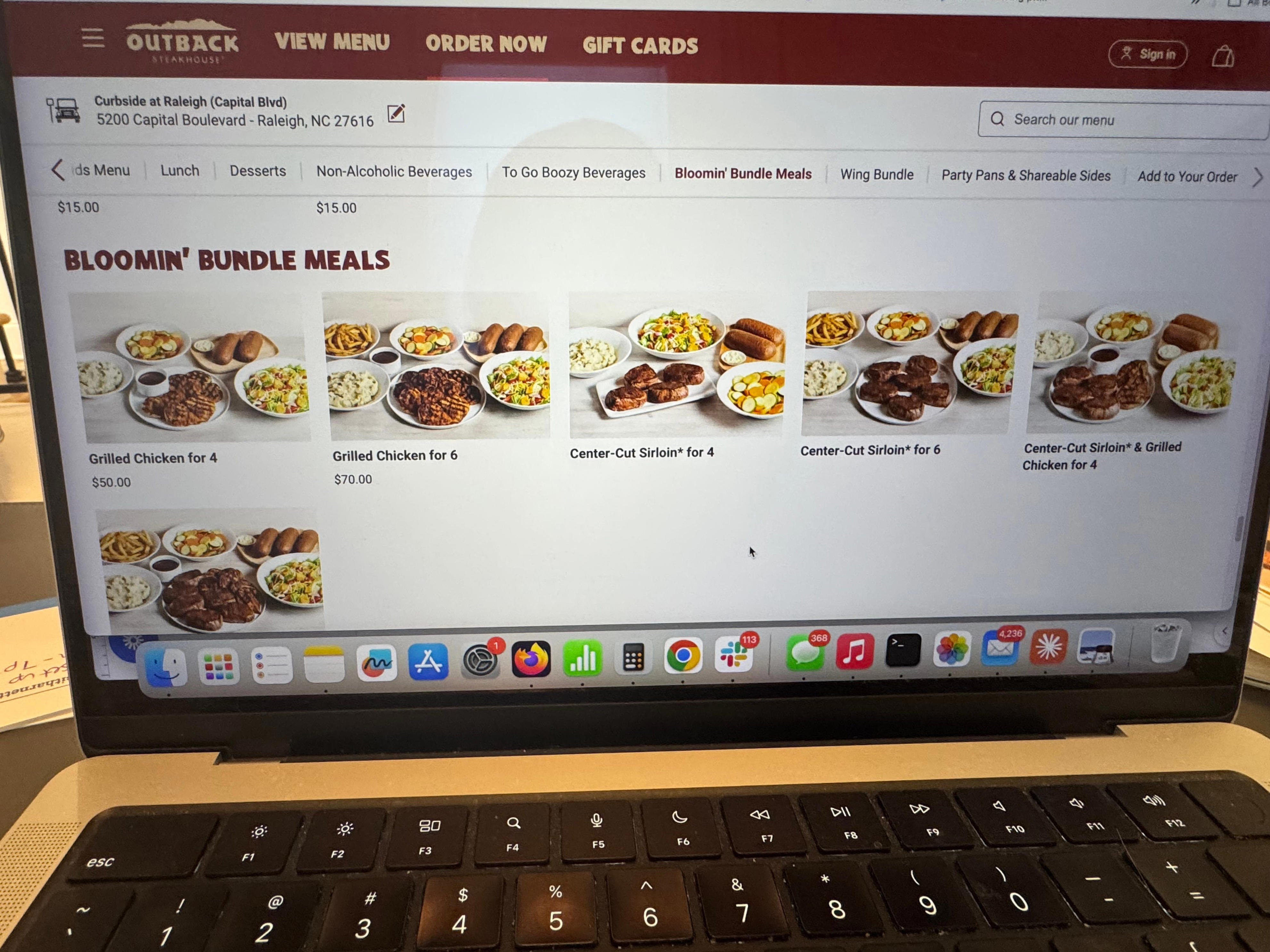 Our family of 4 tried Outback Steakhouse's $55 family-style meal deal ...