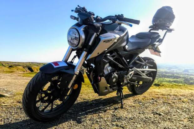 Motorbike stolen from outside city hospice