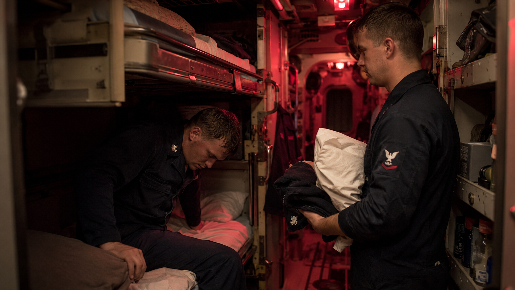 The daily routine on a submarine is stranger than most people realize