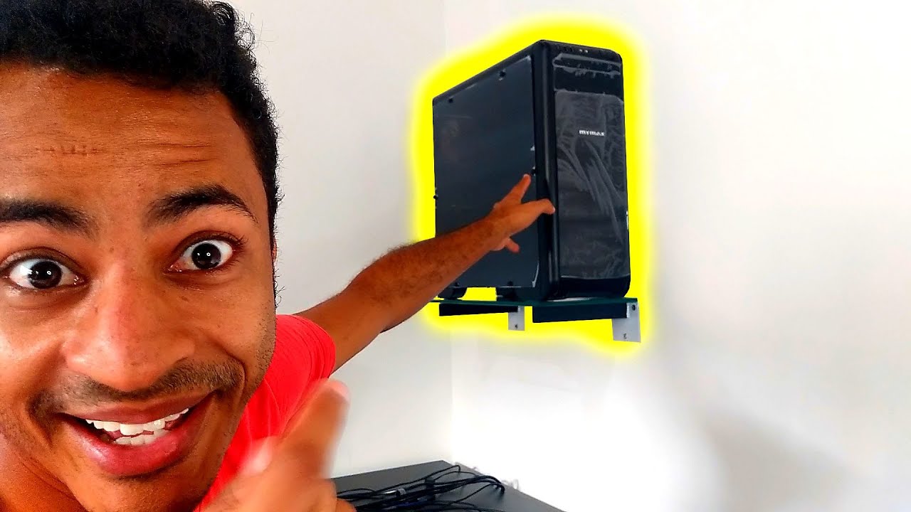 FINALMENTE O PC GAMER ESTA NA PAREDE update setup