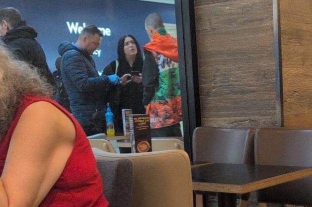 Shoppers stunned as plain-clothes police stop and search trio inside St ...