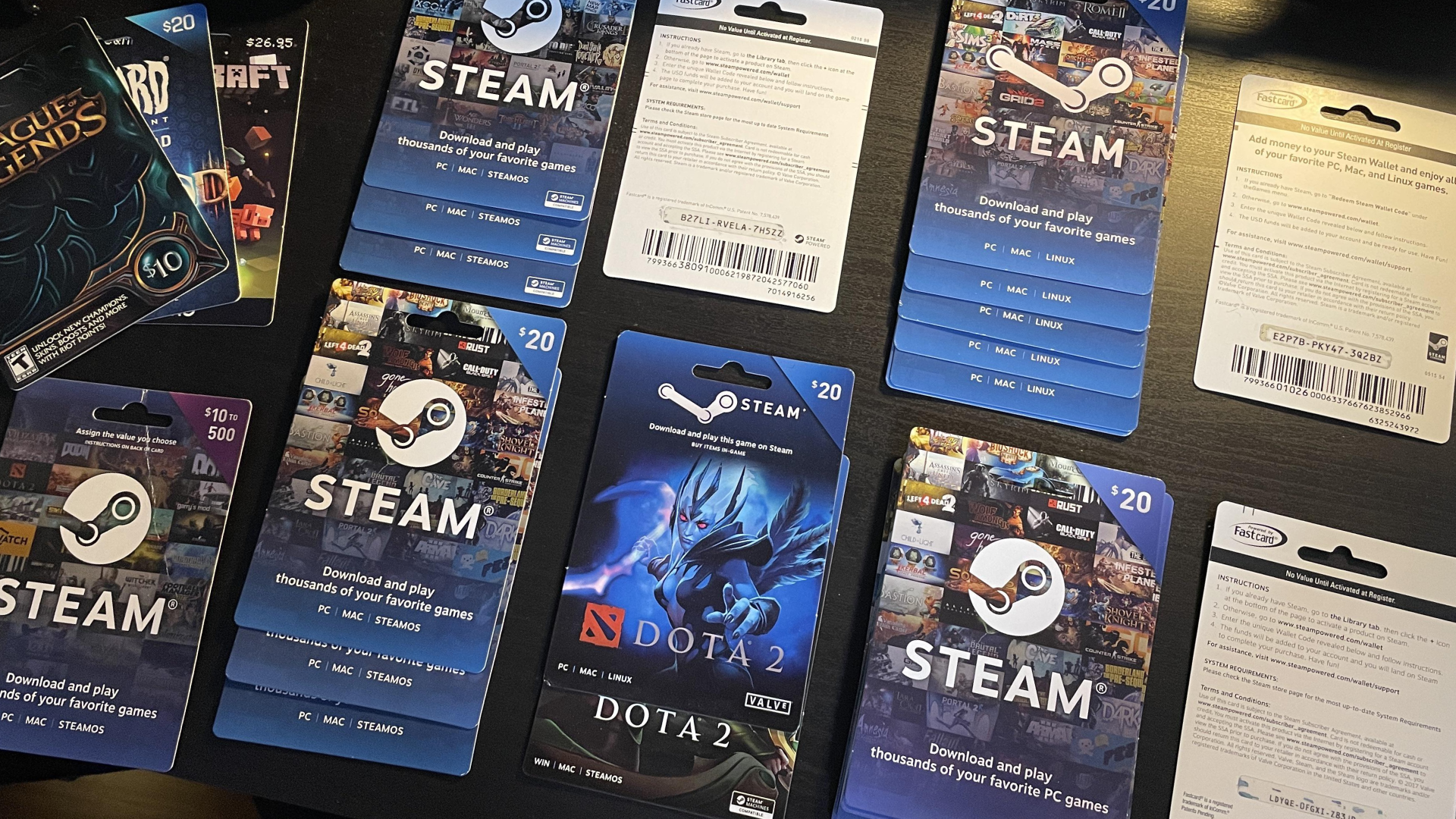 Valve kills physical Steam gift cards because you keep getting scammed