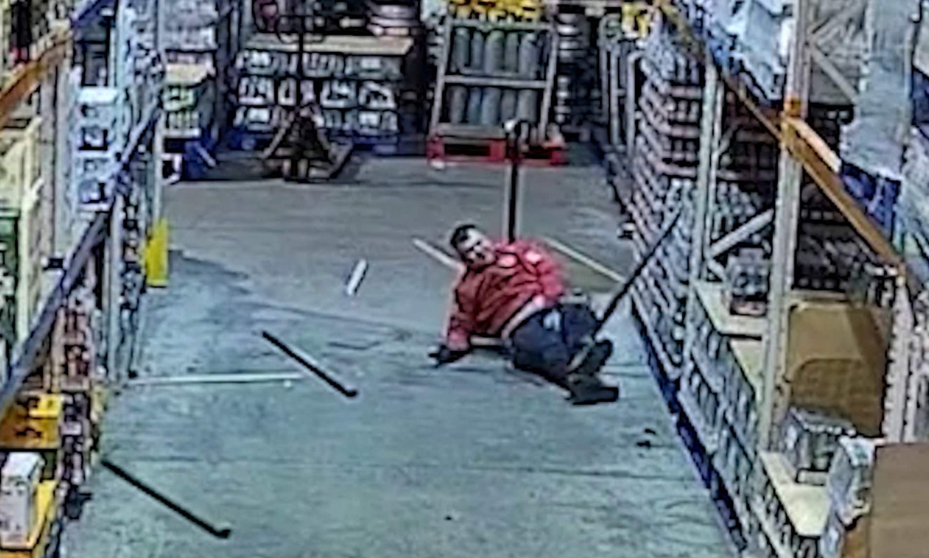 Moment scaffolder falls 20 feet after falling through 'invisible ...