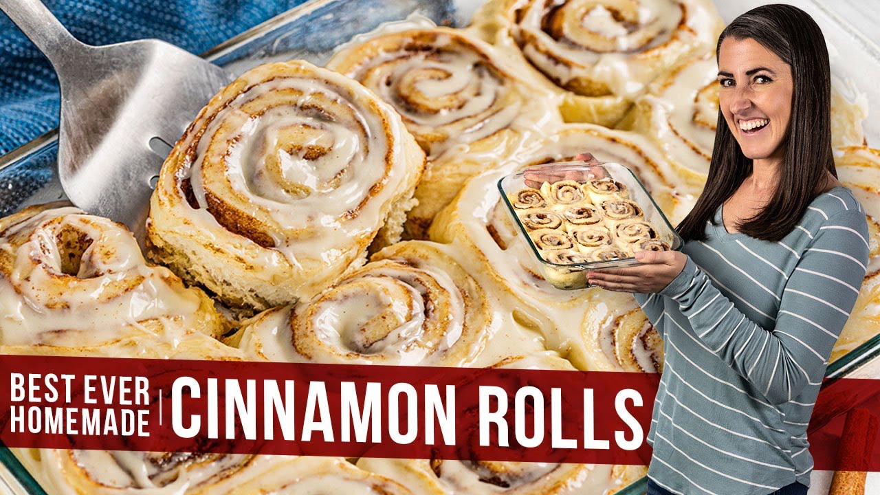 The ultimate homemade cinnamon rolls with cream cheese frosting | Easy ...