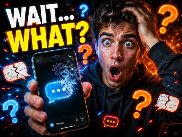 Why do we feel awkward when someone is typing and then stops?
