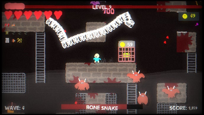 Every detail of Blood Dungeon looks slapdash, but its mix of platformer ...