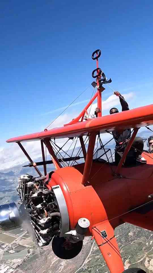 Daredevil takes wing walking to new heights