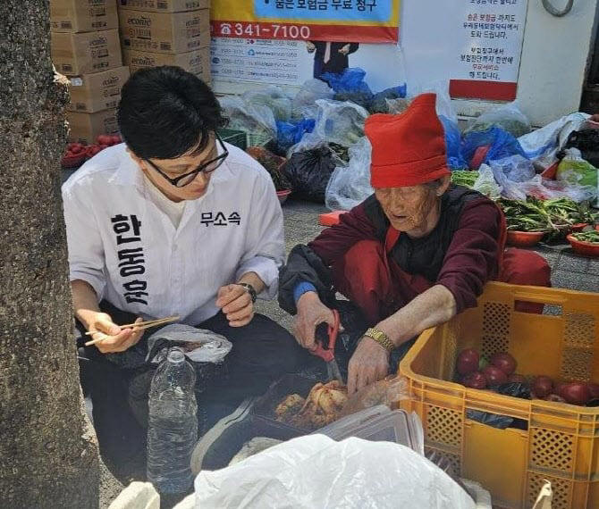 Han Dong-hoon's ground-level campaign captures Busan seat