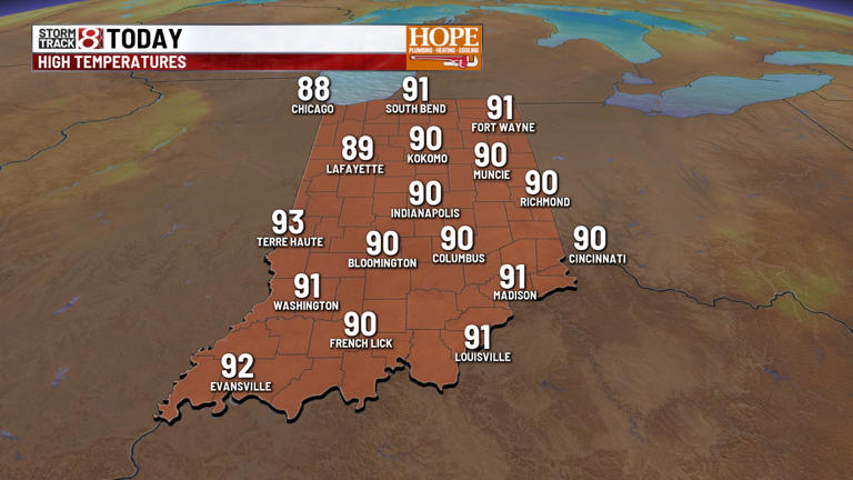 Oppressive heat and thunderstorms through Thursday | June 10, 2026