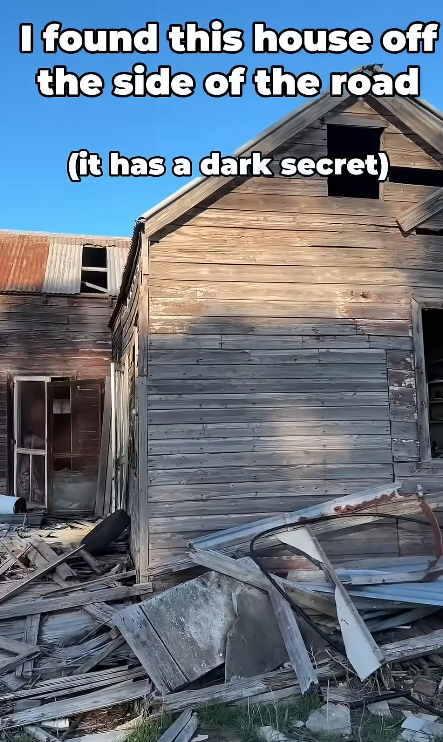 Shocking finds inside an empty house