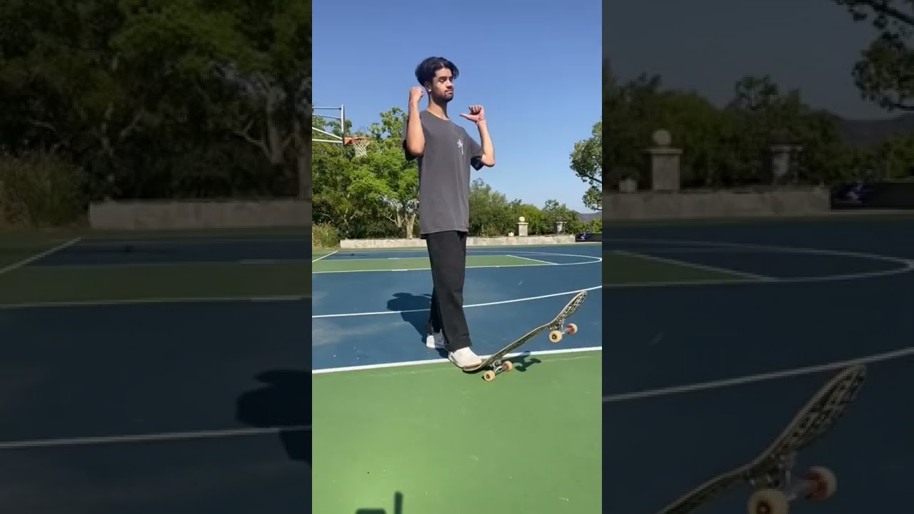 How to fall off a skateboard safely #skateboarding #tutorial #shorts