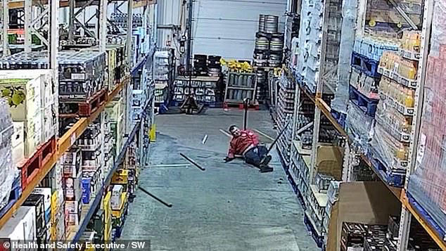 Moment scaffolder falls 20 feet after falling through 'invisible ...