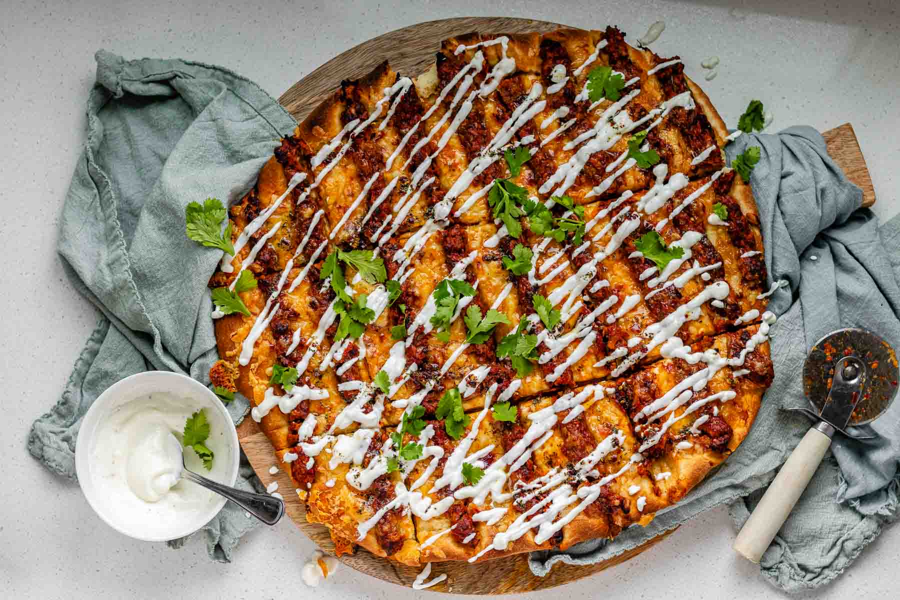 The internet made me make lahmacun pide