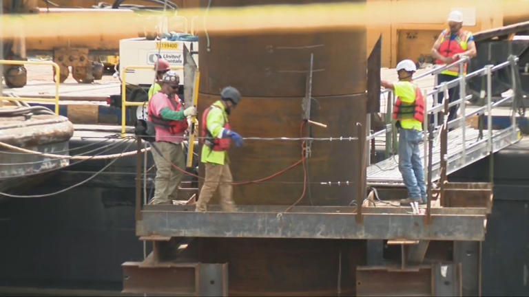 McKee says Washington Bridge construction is ahead of schedule as ...