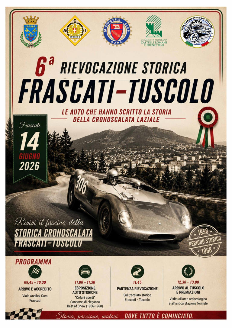 Grand Prix Storico di Roma, nel weekend l'evento clou di una primavera ...