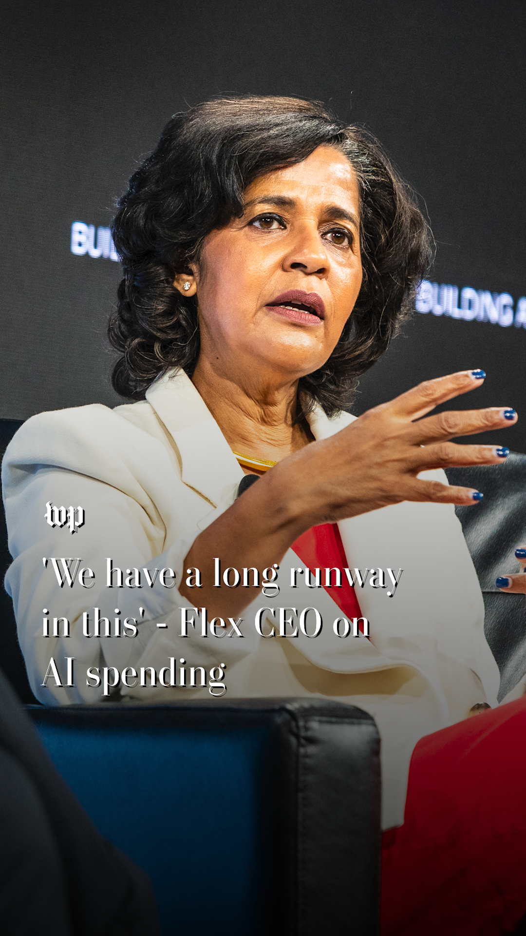 'We have a long runway in this' - Flex CEO on AI spending