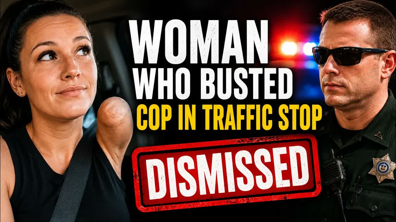 A cop ticketed a woman for using a hand she doesn't have