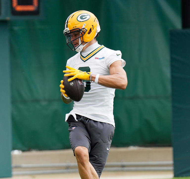 Packers WR Christian Watson has big individual goals after signing ...