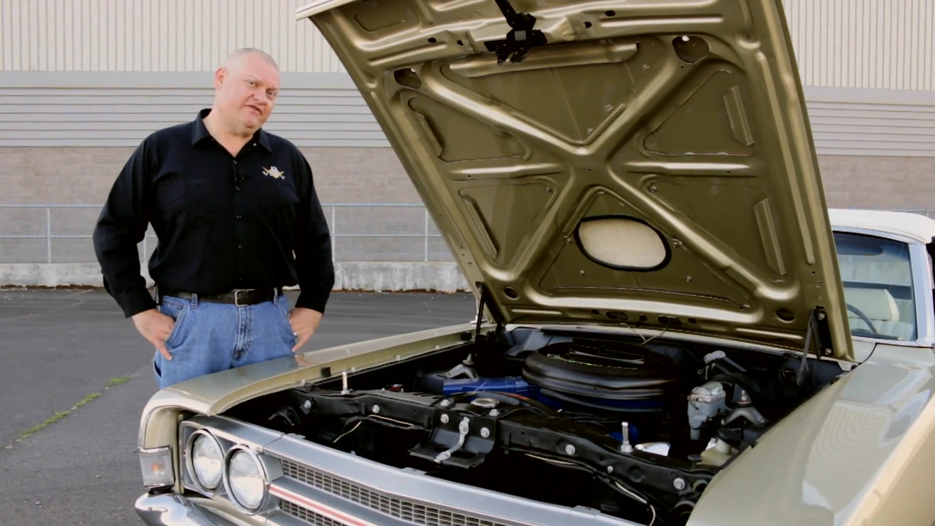 A rare 1969 Ford Torino GT with a powerful Cobra Jet engine