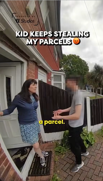 Kid keeps stealing my parcels
