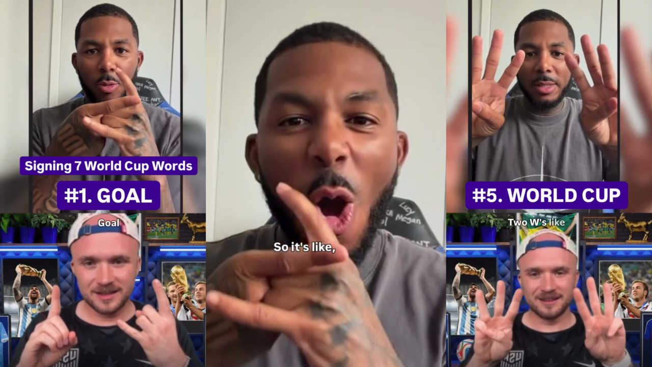 Learn World Cup words in American Sign Language before the tournament ...
