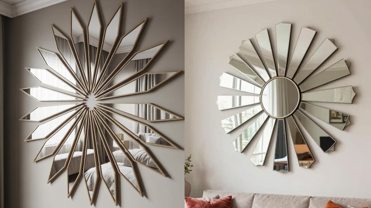 Glass decor: 6 wall art ideas to make your living room look super classy!